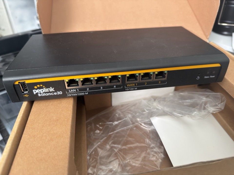 Peplink Balance 30 Router Load Balancer BPL-031 tested working | eBay