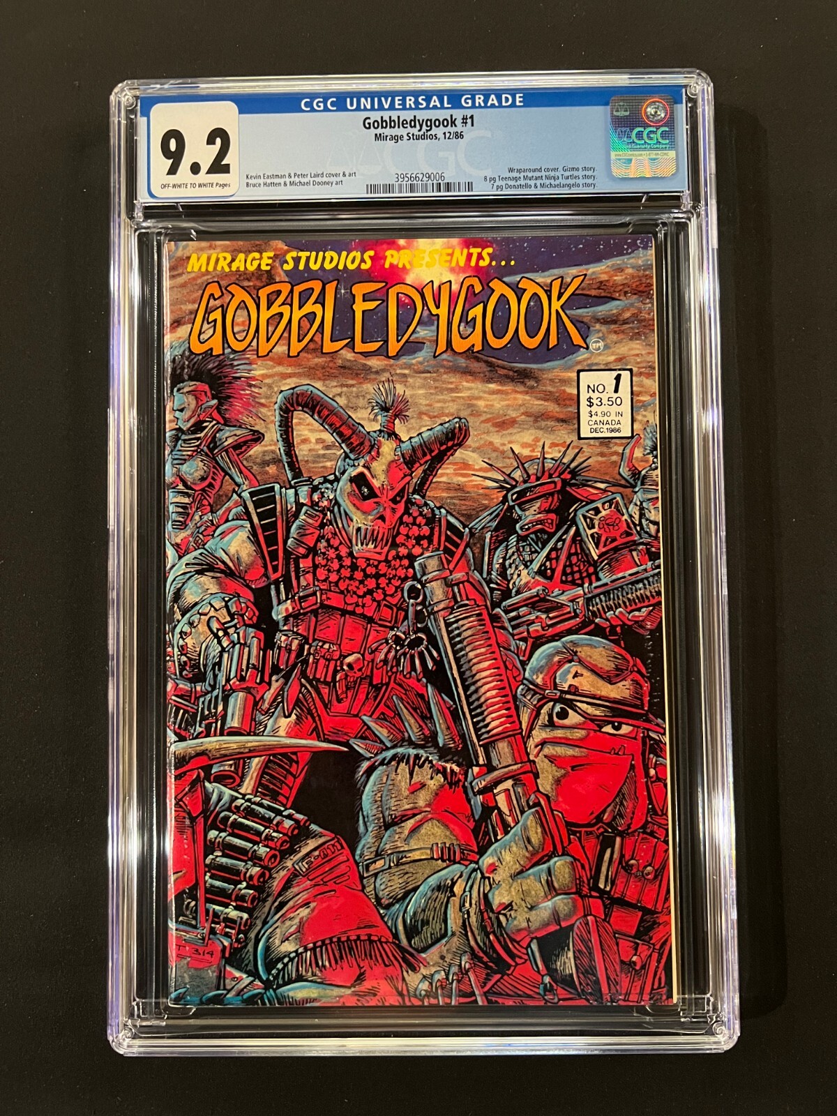 Gobbledygook #1 (Mirage Studios December 1986) for sale online | eBay