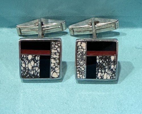 Ray Tracey Knifewing Inlaid Sterling Silver Navajo Na… - Gem