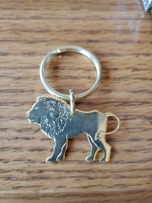 Lion Metal Keychain Fobs Key Chain | eBay