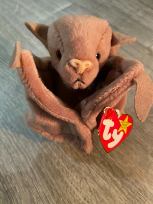 Ty Beanie Baby Batty the Bat-RARE- 1996 P.V.C With Errors Vintage | eBay