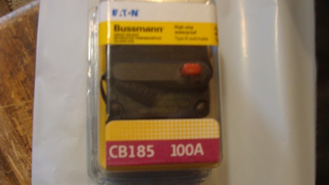 Bussmann Cb185-100 Automotive Circuit Breaker Cb185 100a for sale ...