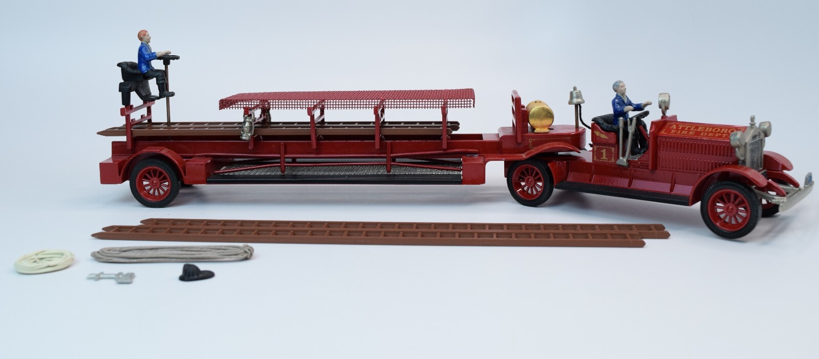 ASHTON MODELS Ahrens Fox Ladder Truck - Attleboro #1 | eBay