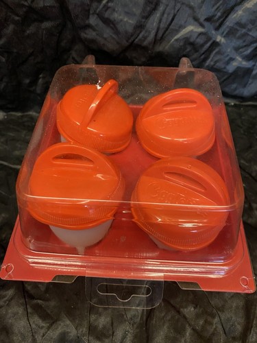 Egglette 4 Pack Hard Boiled Egg Cooker Non Stick Silicone As Seen on TV ...