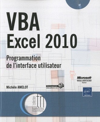 VBA Excel 2010 - Programmation de l'interface utilisateur | eBay