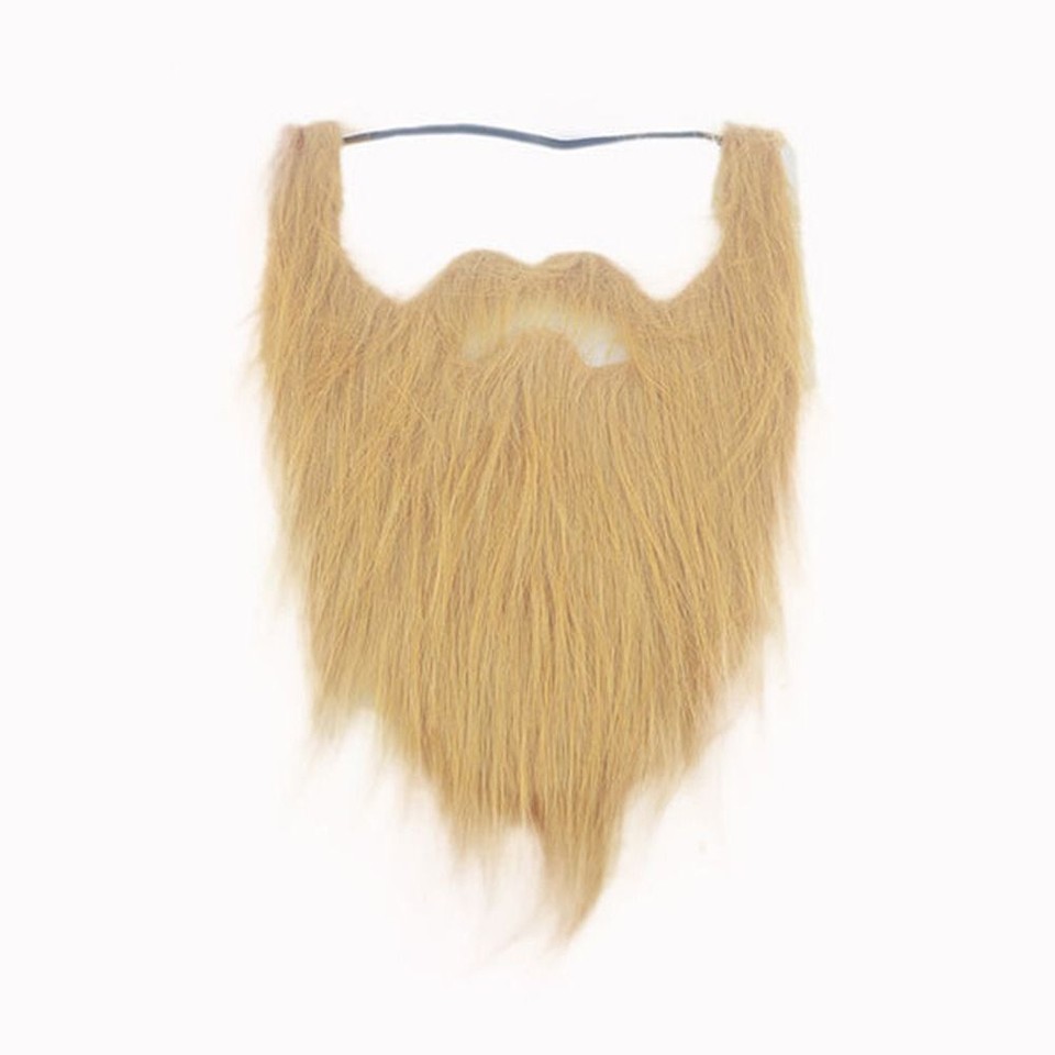Men's Fake Beard Wig Funny Wig Beard Cosplay Wig Makeup Party Prop For ...