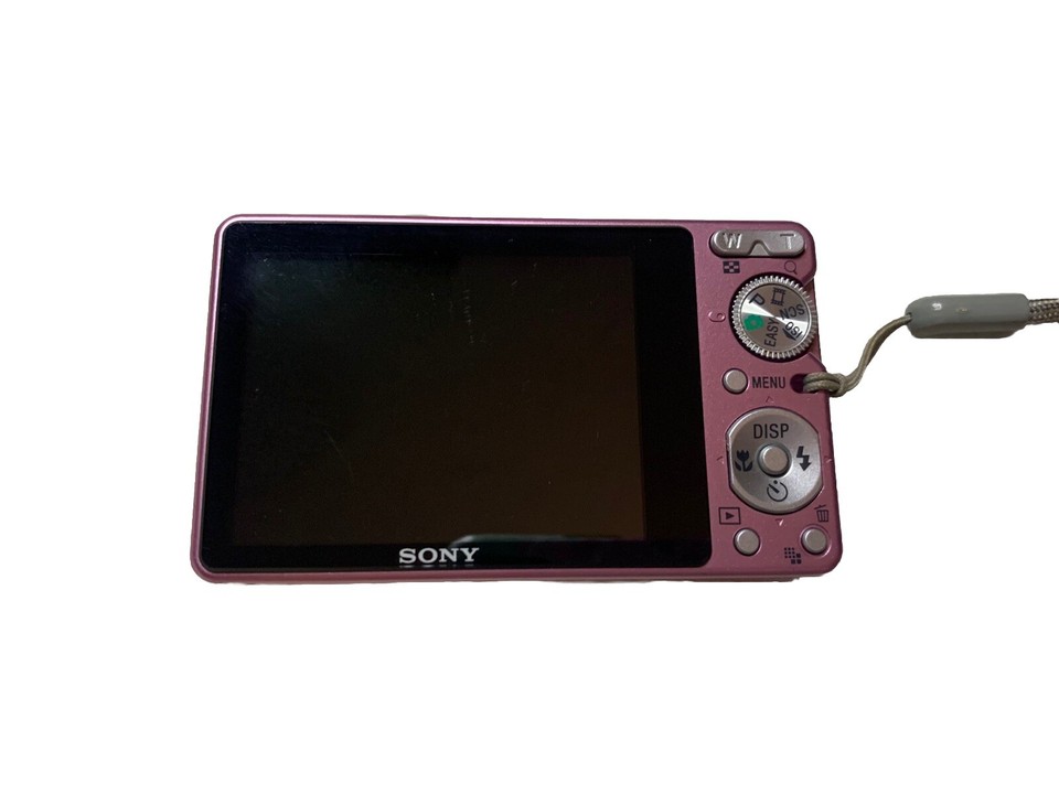 SONY Digital Camera CYBER-SHOT PINK DSC-S980 12.1MP 4X OPTICAL ZOOM ...
