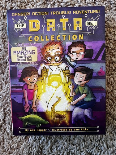 The Data Set Collection Ada Hopper 4 Books In 1 Boxes Set Robots Rule ...