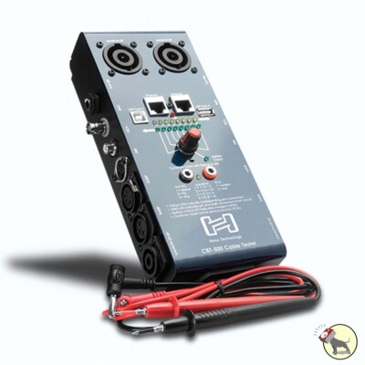 Hosa Technology Audio and Data Cable Tester w/ Probes CBT500 CBT-500 ...