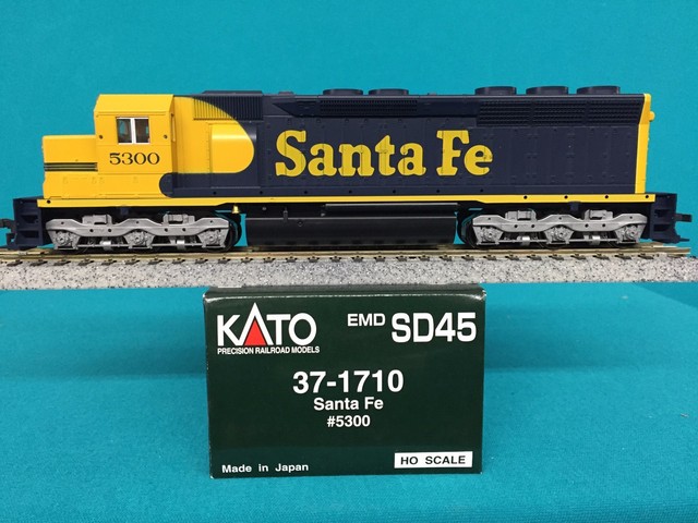 HO KATO 37-1710 EMD Sd45 Locomotive Santa FE 5300 for sale online | eBay