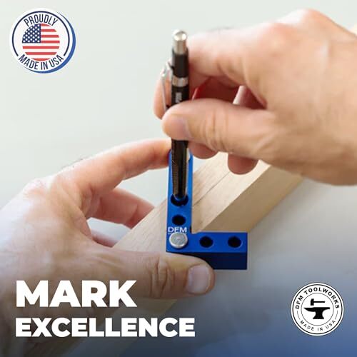 Small Square And Center Finder Mini Square Tool With 11/32" Center ...