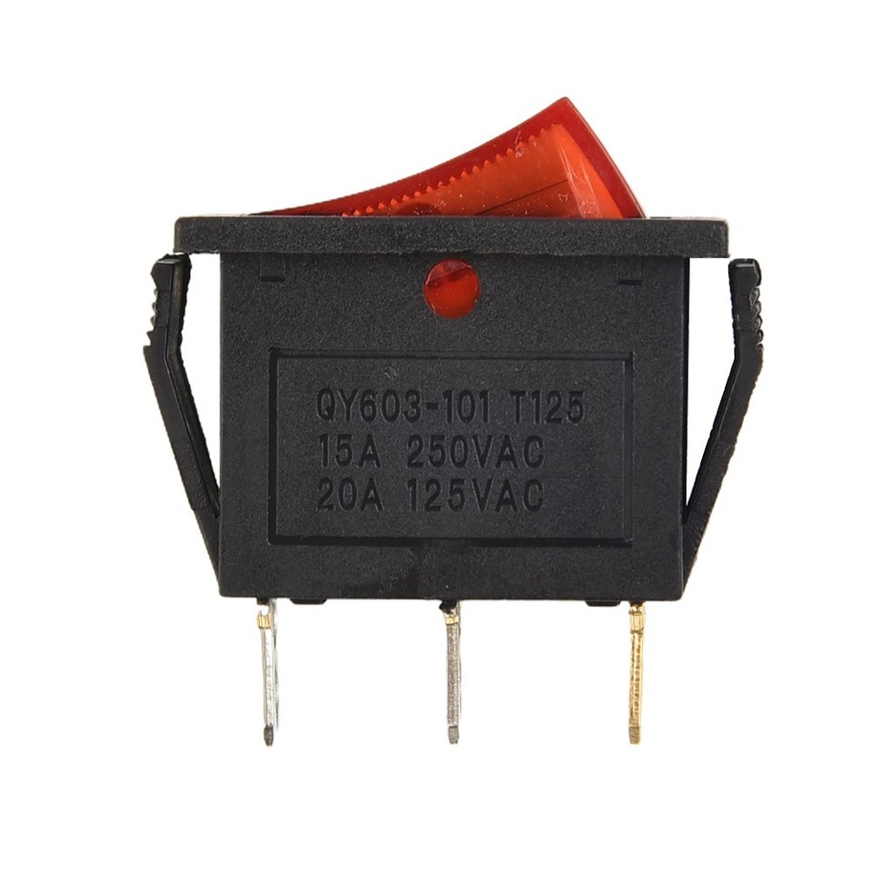Rocker Switch Tools Slim Type With Push-In Terminals Rocker Switch 15A ...