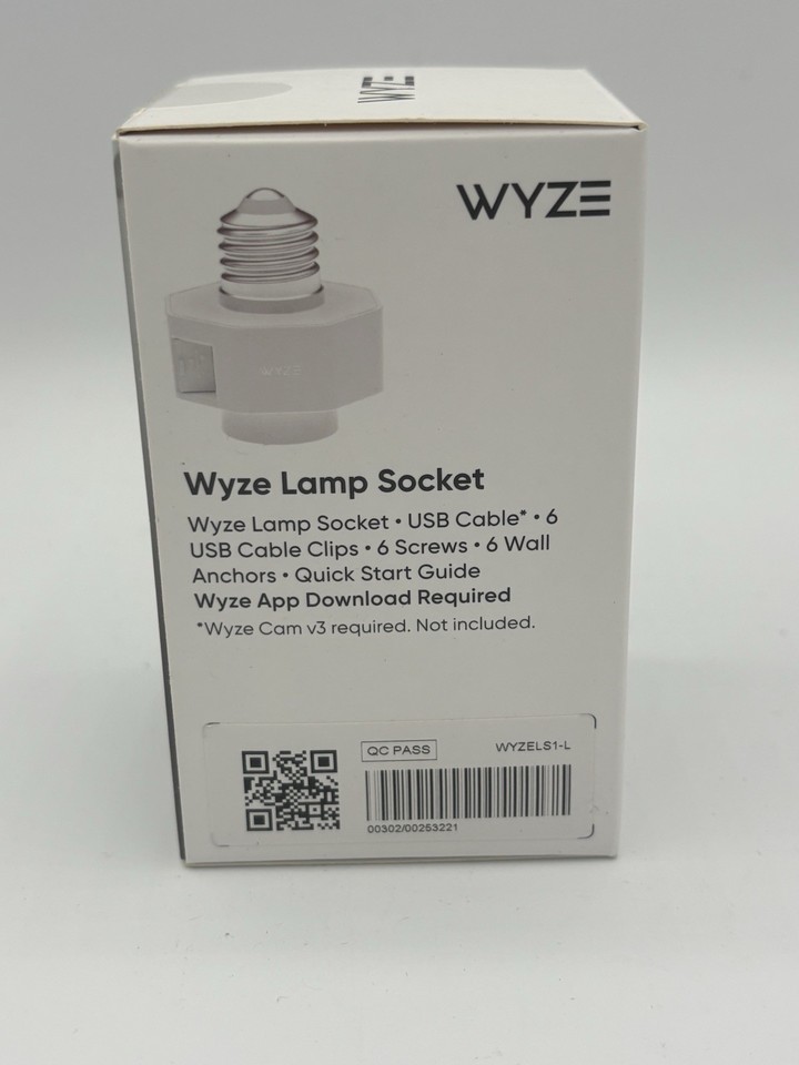 Wyze Lamp Socket Power Adapter | eBay