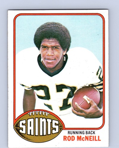 1976 Topps #294 Rod McNeill New Orleans Saints Football Card | eBay