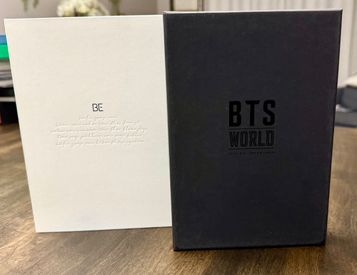 BTS BE + BTS WORLD OST – 2 Album Lot – Excellent Condition – Complete ...