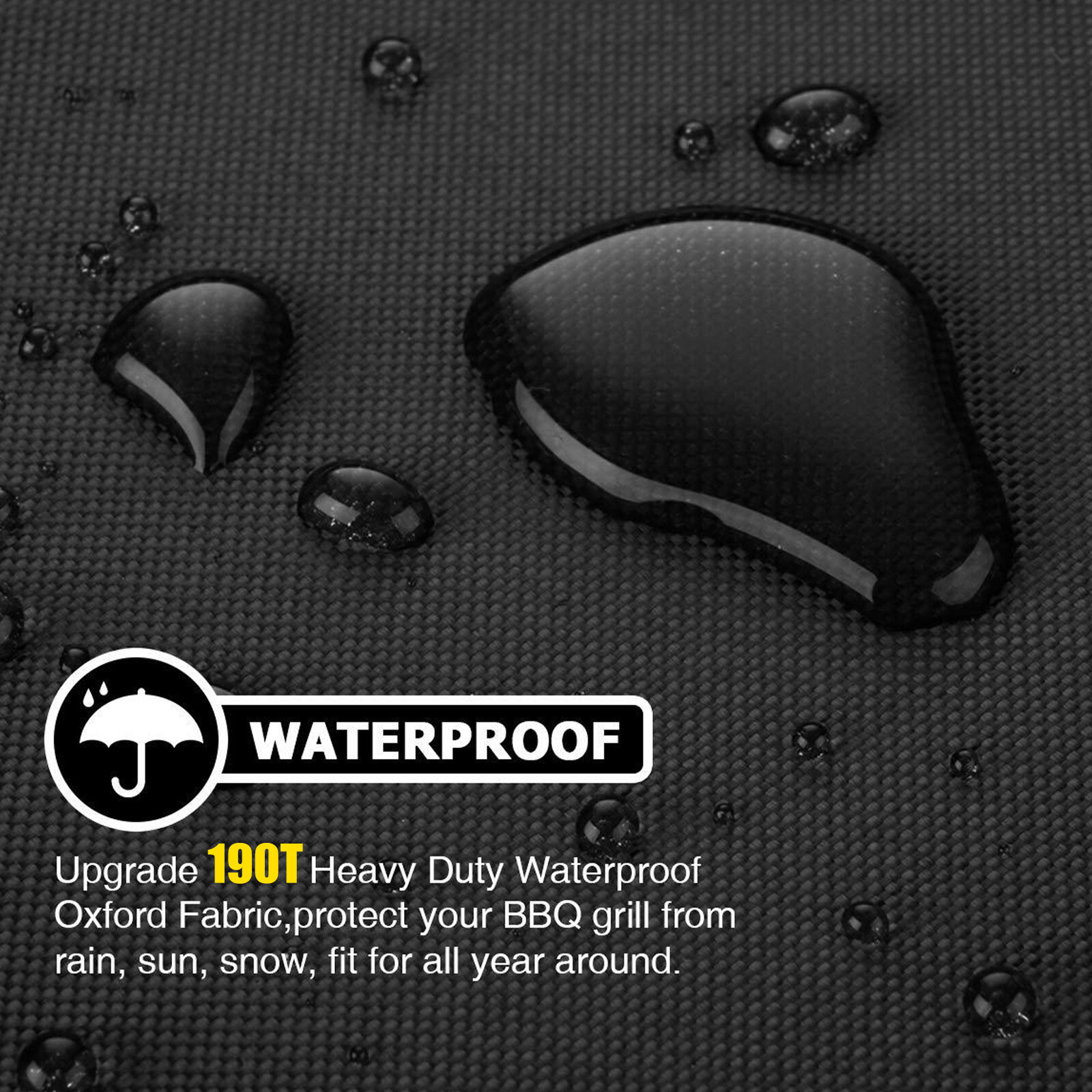 XL ATV UTV Cover Universal Waterproof Anti-UV Rainproof 190T Polyester ...