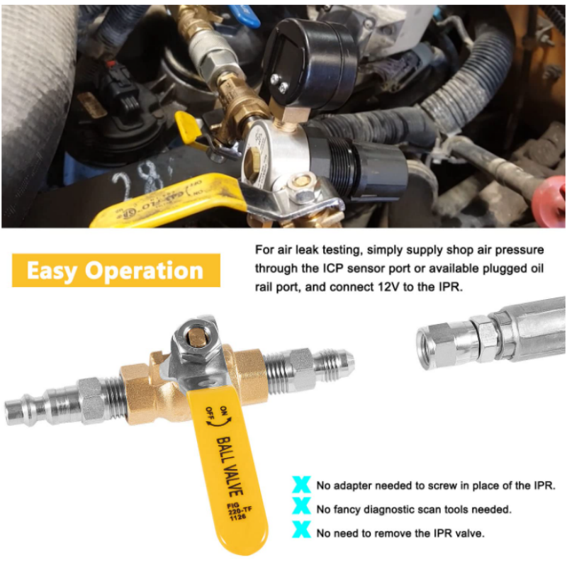 1997-2006 CAT 3126B 3126E C7 Engine HPOP Test Tool Kit With Gauge VT365 ...