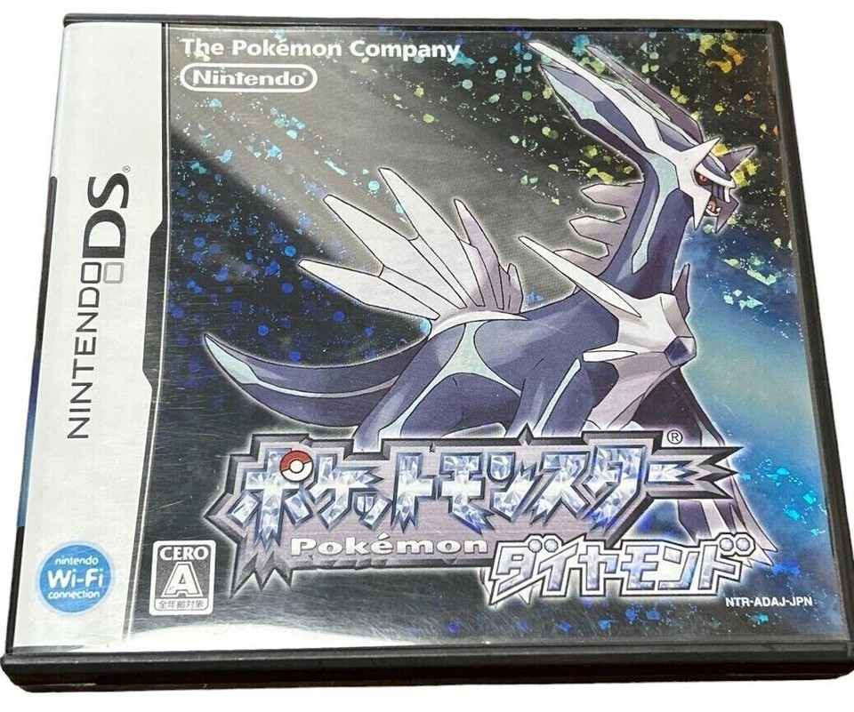Nintendo DS Games Pokémon Diamond SoulSilver Black Platinum Japanese ...