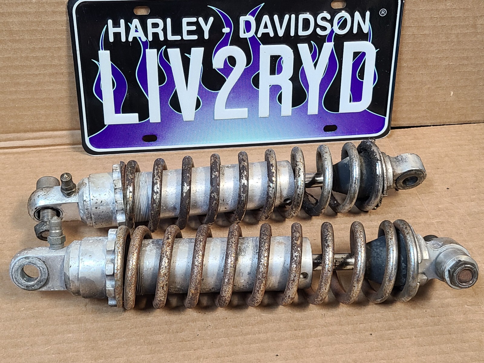 Harley FXR Rear Suspension Shock WORKS PERFORMANCE | eBay