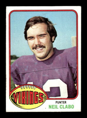 1976 Topps Football #46 Neil Clabo RC Excellent Minnesota Vikings | eBay