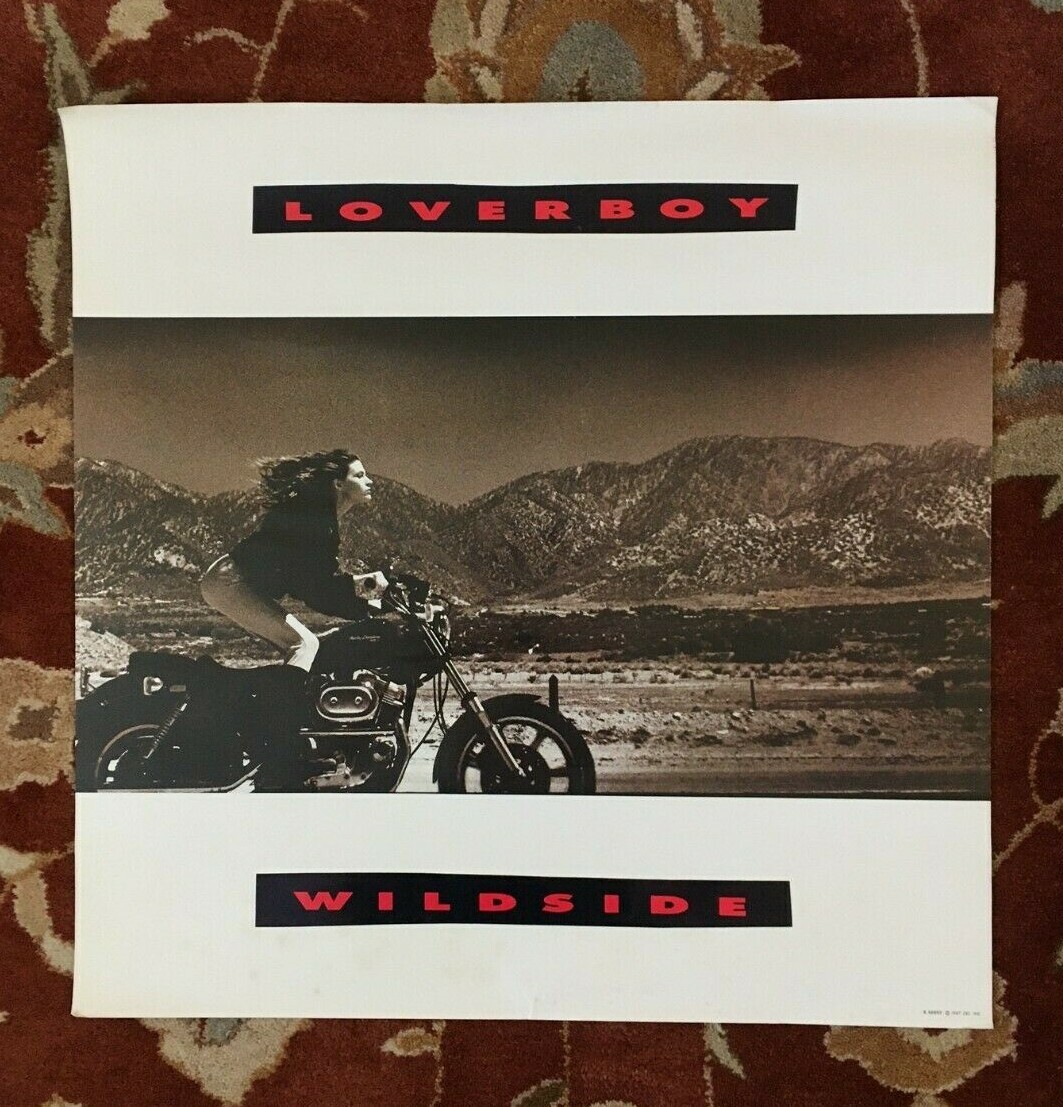 LOVERBOY Wildside rare original promotional poster | eBay