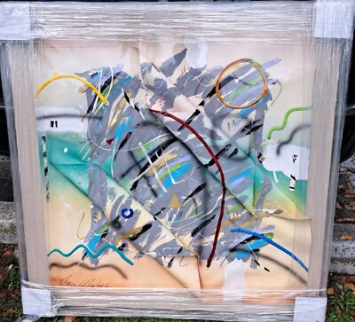 Marvin Markman STUNNING OIL ON HEAVY PAPER AND CUSTOM FRAME SIGNED 40 ...