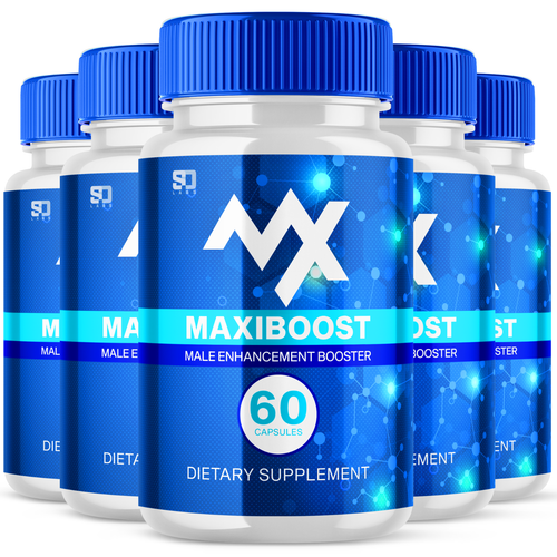 (5 Pack) Maxiboost for Male, Maxi Boost Formula Men Support Pills (300 ...