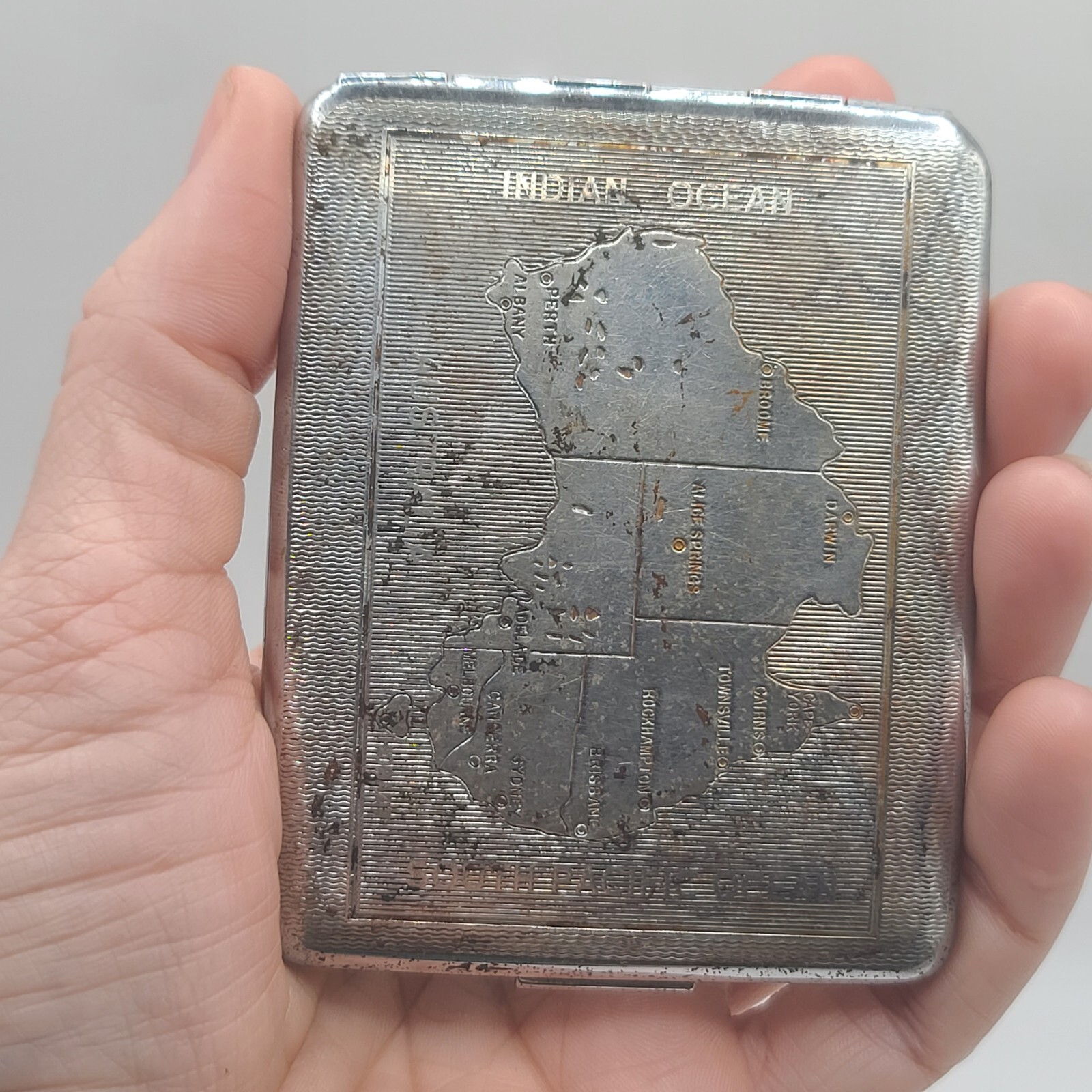 Vintage North South Pacific Cigarette Case READ | eBay
