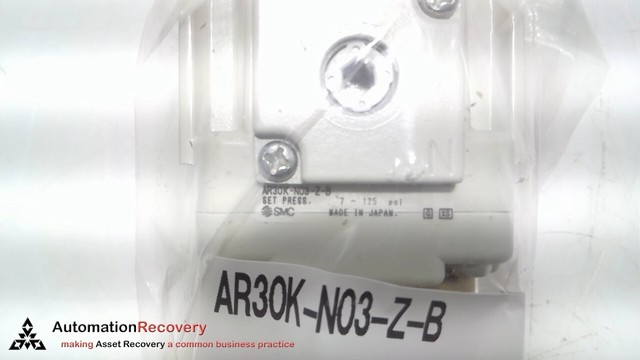 SMC AR30K-N03B-Z-B AIR REGULATOR W/ BACKFLOW #297248 for sale online | eBay