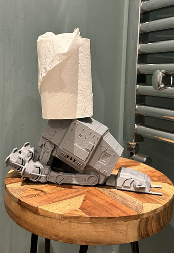 Star Wars ATAT Toilet Roll Holder Bathroom & Toilet Organiser ATAT ...