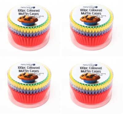 400PCS Muffin Cases Cup Liner Wrappers Cupcake Baking Cake Paper Box ...