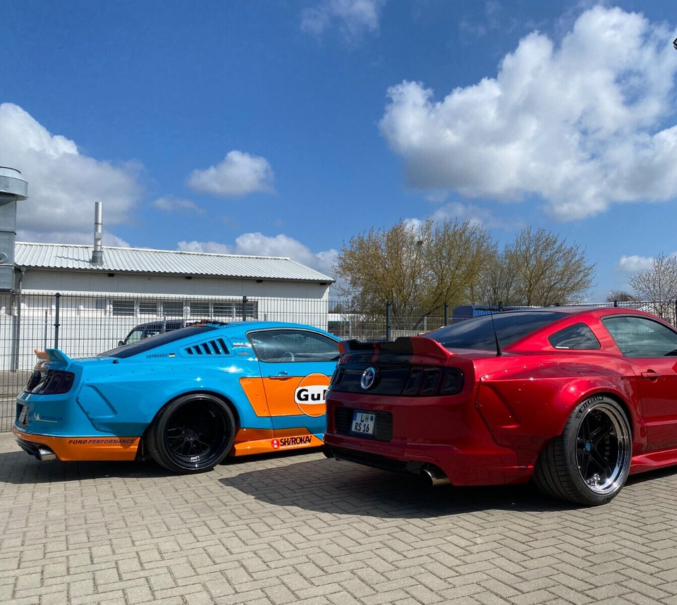 SHIROKAI Ford Mustang S197 (2013-2014) Widebody kit | eBay