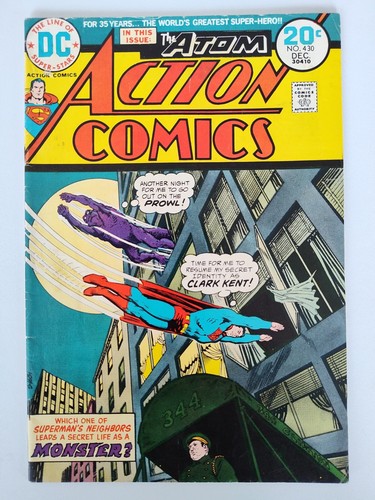 Action Comics #430 (1973) - DC Comics - Superman- The Atom | eBay
