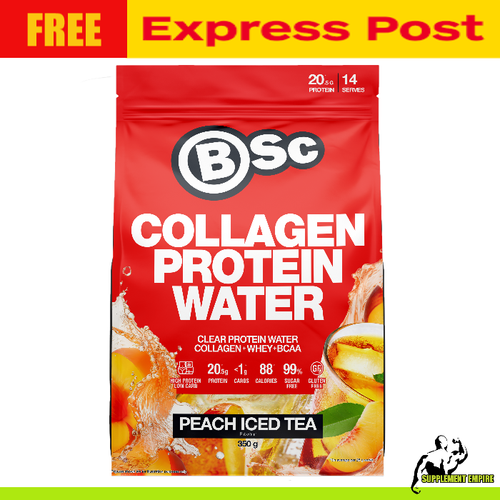 BSc Body Science Collagen Protein Water Whey BCAA Hydration *FREE ...