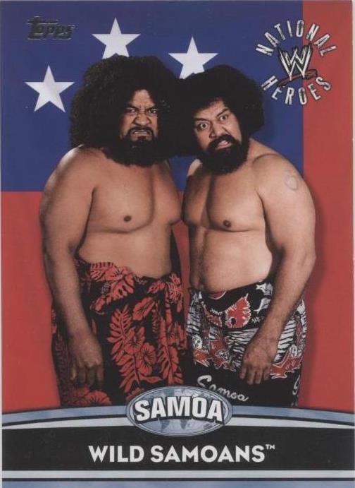 2010 Topps WWE - National Heroes Wild Samoans #NH16 for sale online | eBay