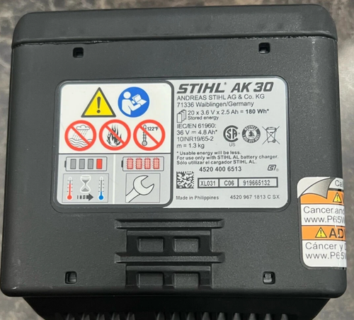 AK 30 new stihl ak 30 36 volt 180 wh battery | eBay
