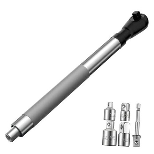Offset Extension Wrench for Electric Drill, Impact Ratchet Extender for ...