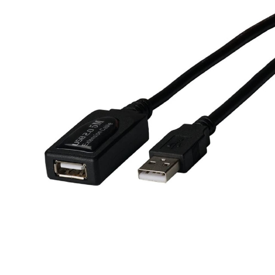 EFB USB 2.0 Repeater Cable 5 m Active USB-A Female to USB-A Male | eBay