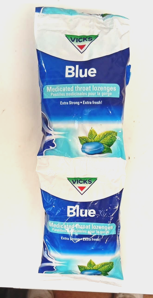 2 x Blue Vicks Extra Fresh Candy | eBay UK