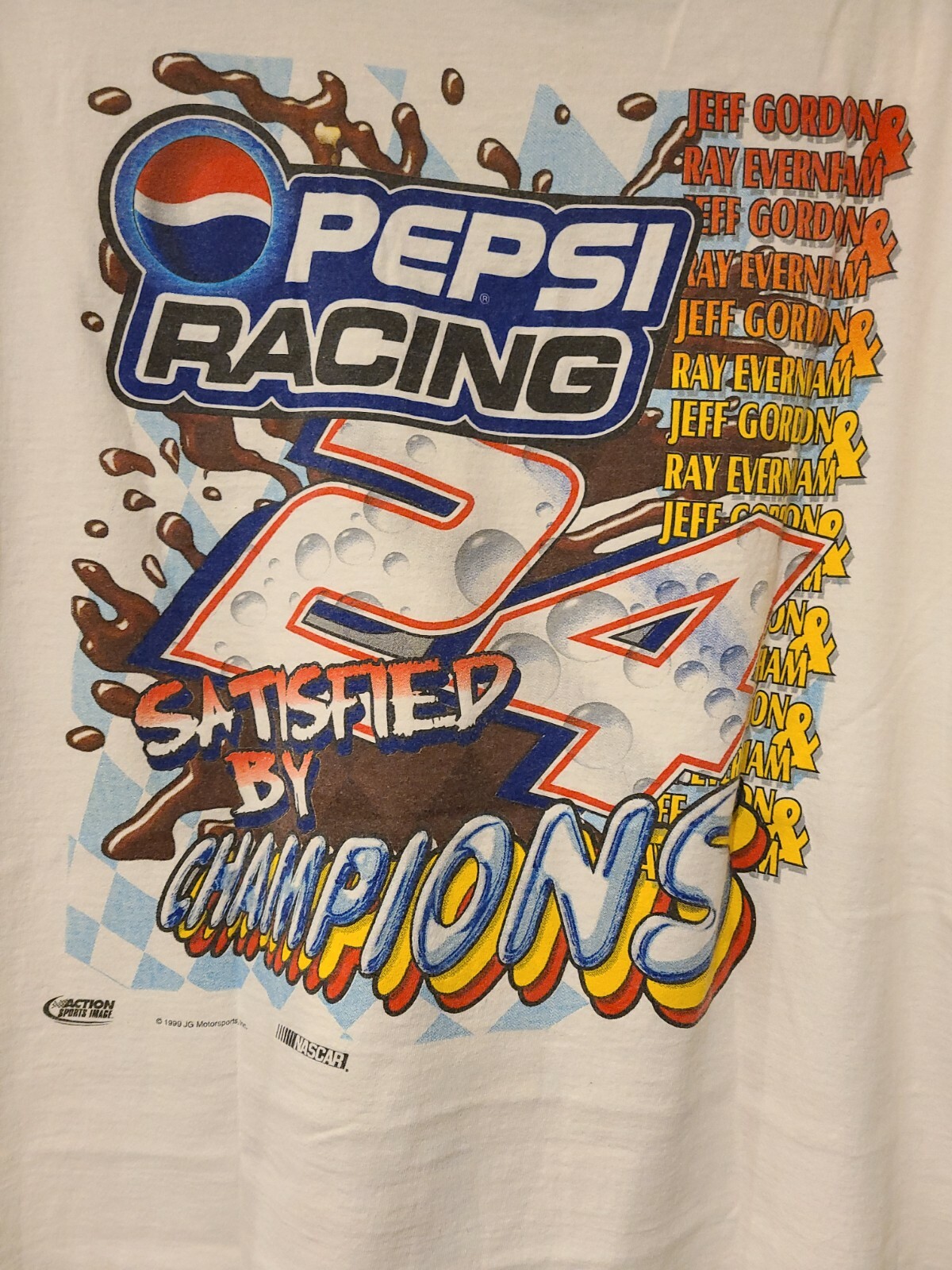 Vintage 1999 PEPSI RACING JEFF GORDON ALL OVER PRINT … - Gem