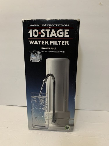 New Wave Enviro Premium 10 Stage Countertop Filter System Home ...