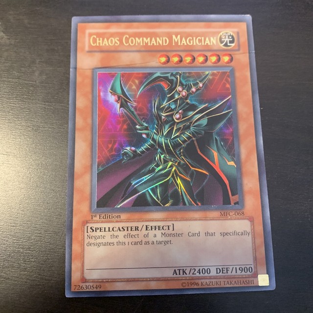 Yu-Gi-Oh! TCG Chaos Command Magician Magicians Force MFC-068 1st ...