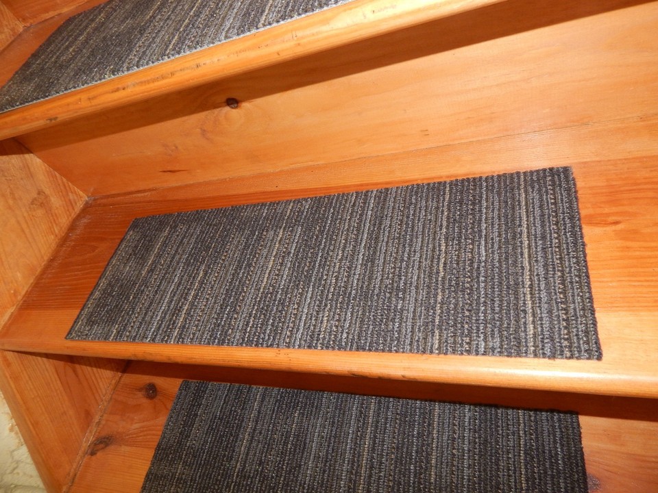 13 Step 8" x 24" Indoor Stair Treads Staircase Step Rug Carpet . | eBay