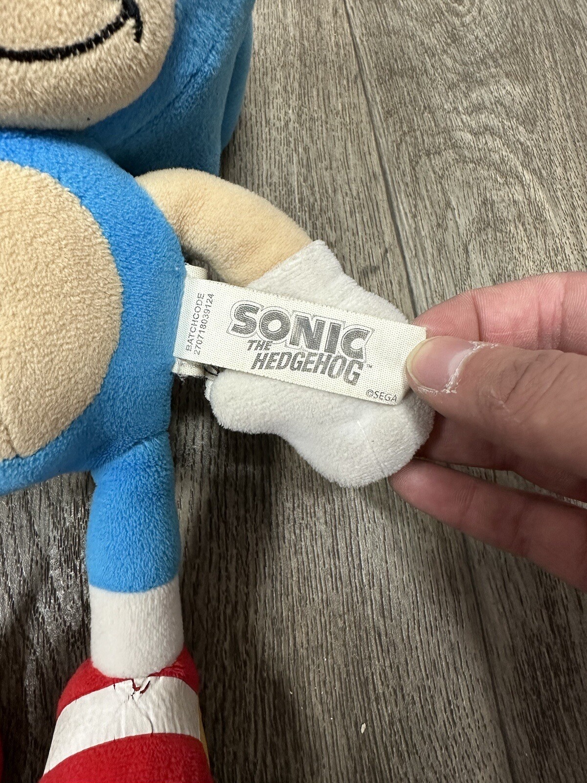Sonic the Hedgehog Plush Soft Toy - 30cm - Sega Prize International | eBay
