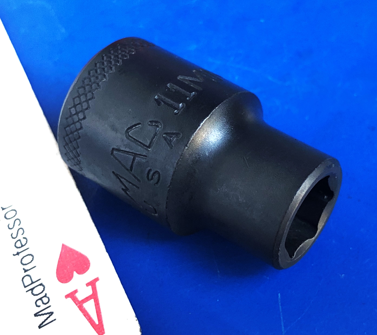 Mac Tools Metric 1/2 Drive 11mm Shallow Socket 6 Point Tool VP611MMR ...