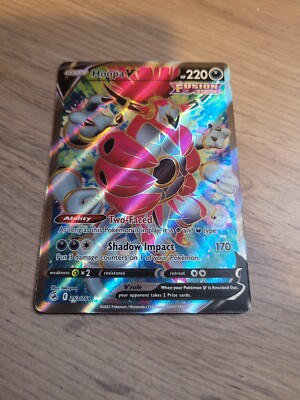Pokémon TCG Hoopa V Fusion Strike 253/264 Holo Full Art | eBay