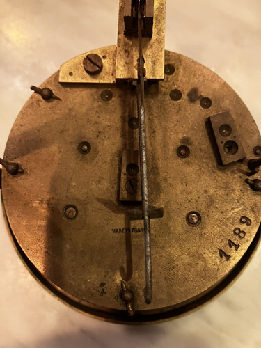 Antique French Unbranded Time Only Clock Movement | eBay