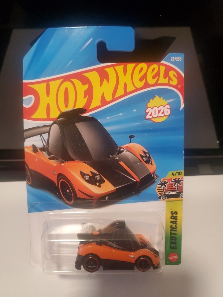 PAGANI ZONDA CINQUE (TOONED), #26, 2026 HW EXOTICARS, ORANGE VARIATION ...