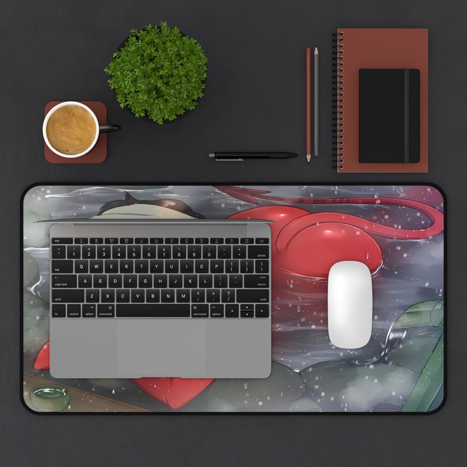 Meru the Succubus Desk Mat, Demon Mousepad XL XXL, Gift for Anime Fans ...