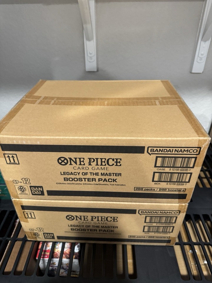 OP-12 One Piece Legacy of the Master Booster Box OP12 Case Factory ...
